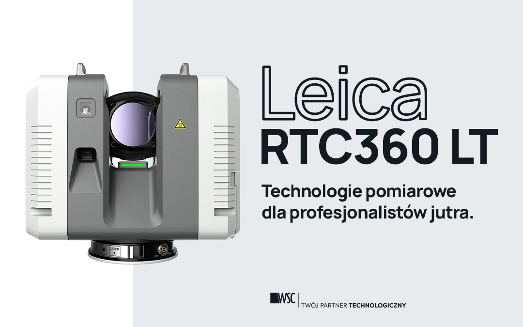 Skaner laserowy Leica RTC360 LT - WSC